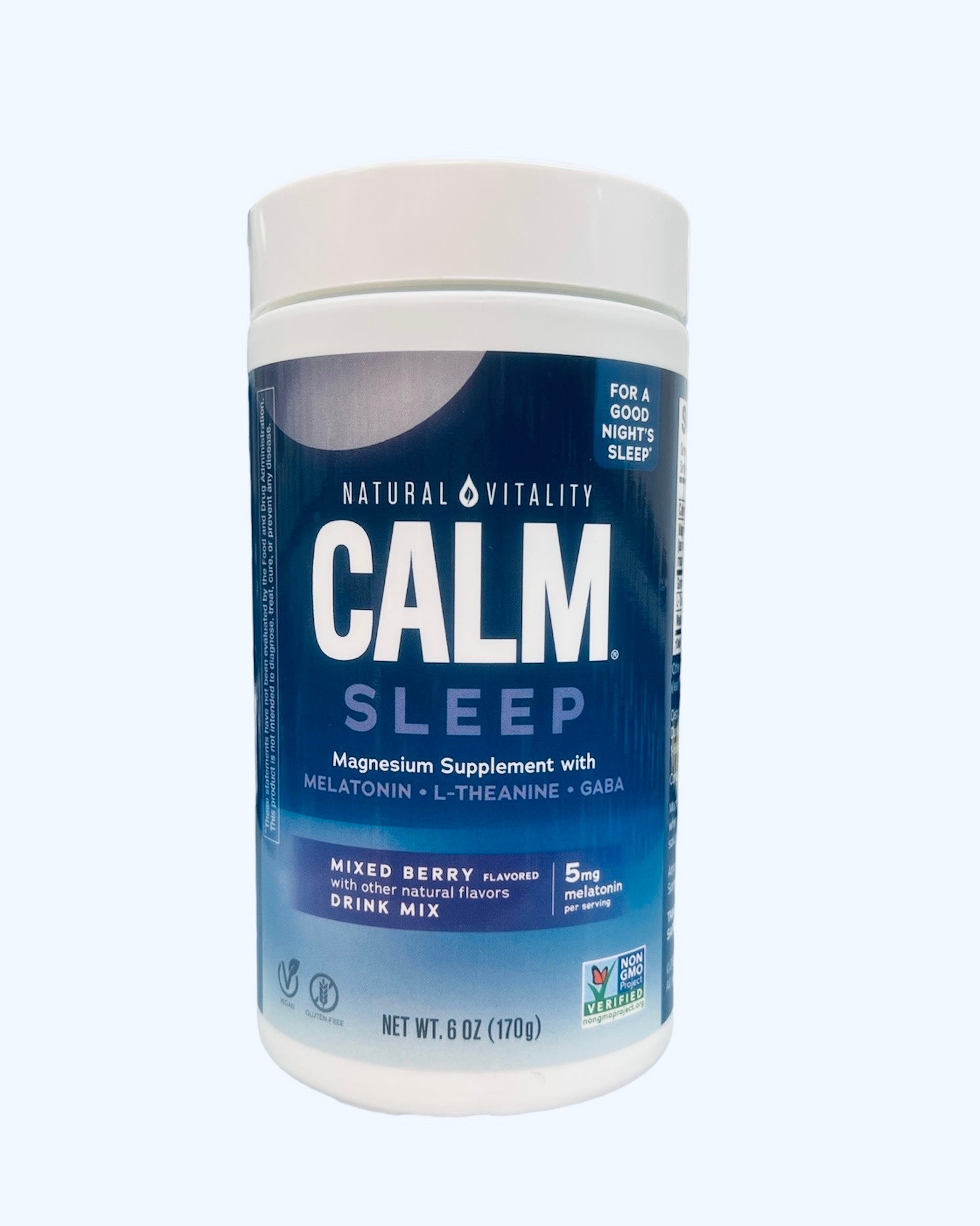 CALM SLEEP MAGNESIUM GLYCINATE POWDER - MIXED BERRY ...