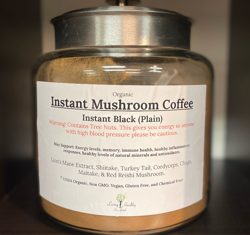 Instant Mushroom Coffee (1 oz.) – livinghealthyitsalifestlye