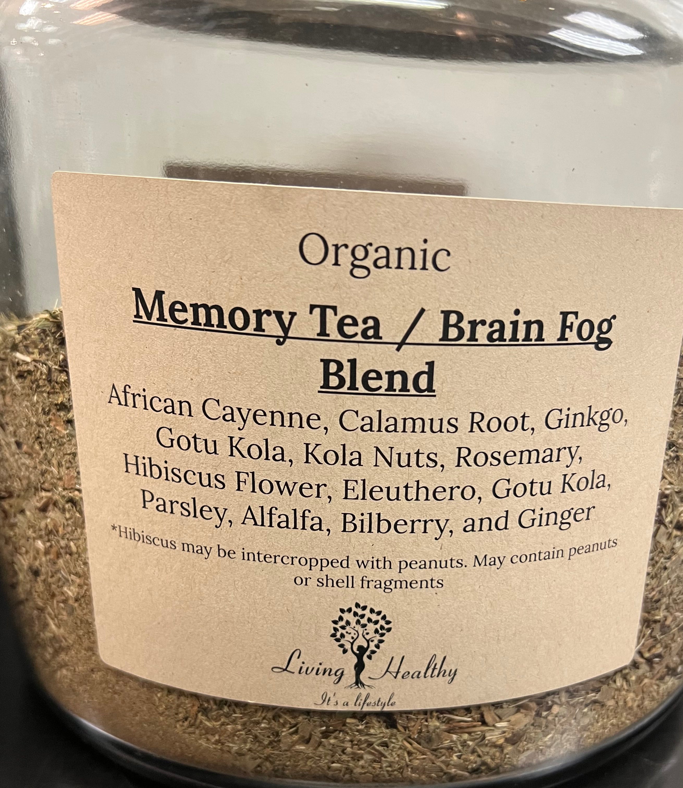 Memory Tea / Brian Fog Blend (1 oz.) – livinghealthyitsalifestlye